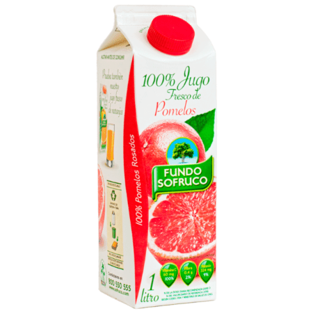 SOFRUCO POMELO PACK DE 12 UNIDADES DE 1L - 12tren
